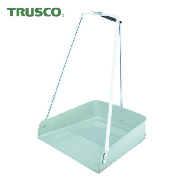 TRUSCO チリトリ|特長:ほうき立てホルダが付いているので、ほうきの収納に便利です。