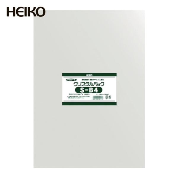 HEIKO ポリ袋|特長:クリスタルパックはつやがあり透明感抜群の国産高級OPPフィルムを使用した袋です。 すべりが良く作業効率もバツグンです。 袋の両側を熱圧着して製造する為、のりしろが発生しないので中身が綺麗に見えます。
