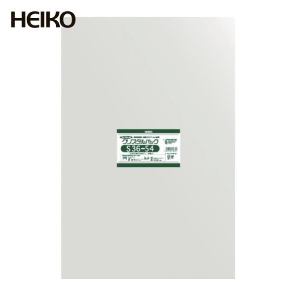 HEIKO ポリ袋|特長:クリスタルパックはつやがあり透明感抜群の国産高級OPPフィルムを使用した袋です。 すべりが良く作業効率もバツグンです。 袋の両側を熱圧着して製造する為、のりしろが発生しないので中身が綺麗に見えます。