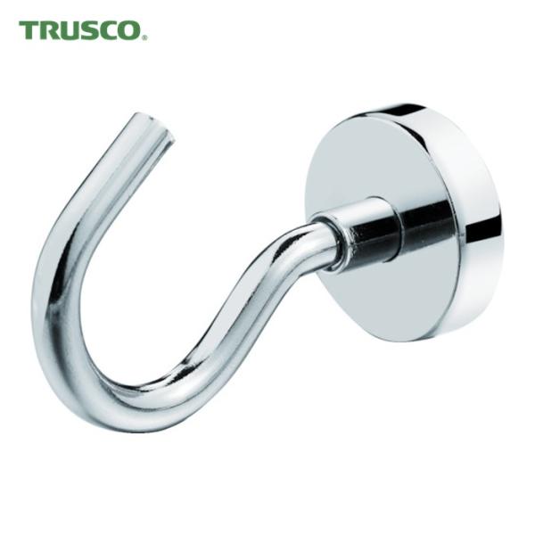 TRUSCO マグネットフック|特長:ネオジム磁石を使用した強力タイプのマグネットフックです。
