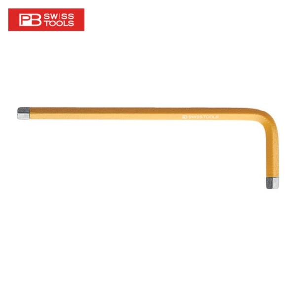 PBスイスツールズ 六角棒レンチ|特長:サイズごとにカラーが異なるため、使用寸法を一目で判別できます。 特殊パウダーコートにより、耐錆性があります。 エッジは軽く隅取りしてあり、レンチをたやすくネジ穴に差し込むことができます。