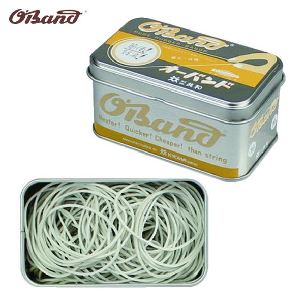 オーバンド ゴムバンド|特長:新しさと懐かしさが感じられるオーバンドシルバー缶です。 シンプルなデザインでさりげない存在感が魅力的です。 シルバー缶の中にカラフルな輪ゴムが入っています。