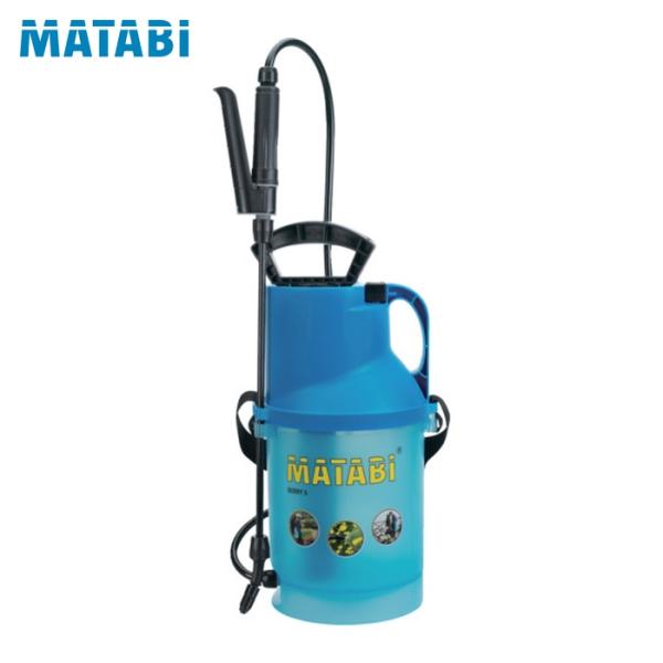 MATABi 噴霧器(蓄圧式)|特長:霧状からジェット状に調整可能です。 半透明のタンクで液体の残量を確認できます。 グラスファイバー製のランスは耐久性が高く握りやすいグリップを備えています。