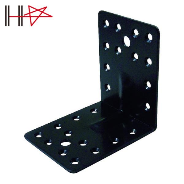 DAIDOHANT ジョイント金具|特長:多孔式のため、取り付け箇所に融通が利きます。 木工用ねじ、ボルトどちらでも施工できます。 内側に強度UPのリブを設けています。