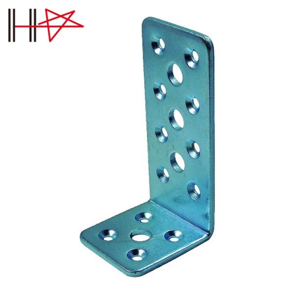 DAIDOHANT ジョイント金具|特長:多孔式のため、取り付け箇所に融通が利きます。 木工用ねじ、ボルトどちらでも施工できます。