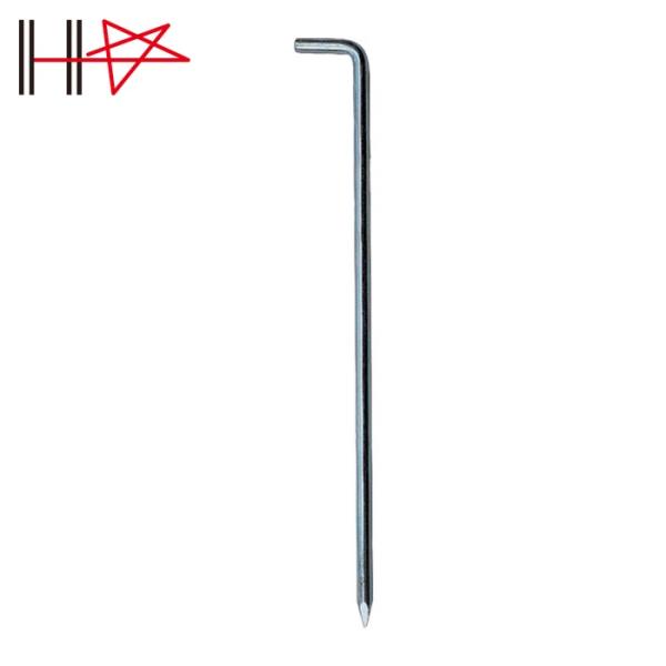 特長●ロープやワイヤーを地面に引張固定するのに最適です。用途●各種テント・タープ設営・園芸・区画ロープ設置などに。