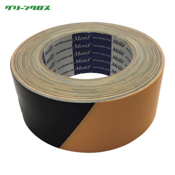 特長●布基材なので手で簡単に切ることができます。●粗面接着性に優れコンクリート面・縞鋼板などにも適しています。用途●現場の安全対策に。