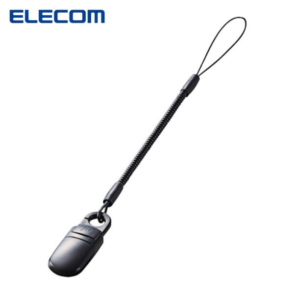 ELECOM PCセキュリティ用品|特長:胸ポケットに装着してスマートフォンの落下を防ぐ、クリップストラップです。 バネの力が弱まることなく、高い耐久性を実現した強化スパイラルを採用しています。 簡単にクリップの着脱ができる樹脂製のイージー...