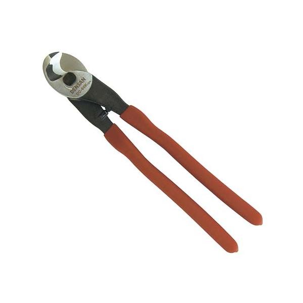 ●特長スマート構造で、IV60mm2を軽々切断でき、操作・収納も楽々行えます。●仕様偏芯軸、カム機構を採用した倍力構造で、約80%(当社比)切れ味がアップしました。●用途銅線専用ケーブルカッター。