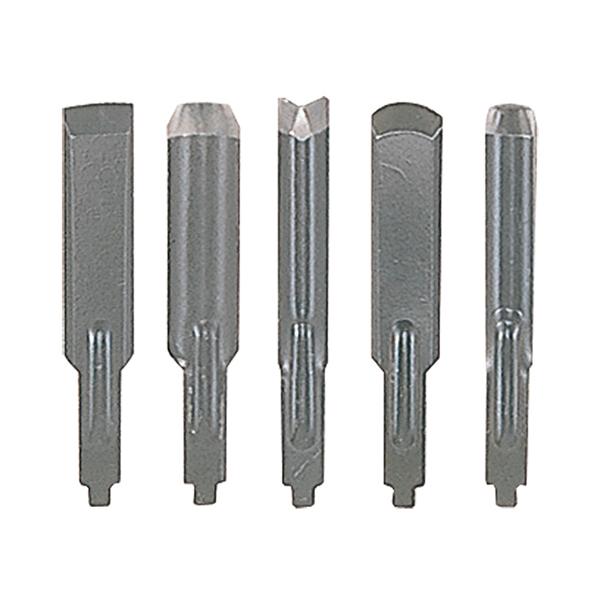 ●特長カービングプロ用の替刃です。●仕様特殊タングステン系替刃の5本セットです。●用途カービングプロ用交換替刃。●材質／仕上／セット内容／付属品V特青砥紙2号。