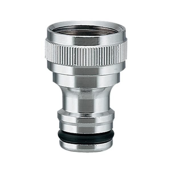 ●特長メタルガーデンシステム用メタルネジ口金です。●仕様RIZAL強化カップリングに接続できる金属製の口金です。●用途ネジ口金。●材質／仕上／セット内容／付属品黄銅。