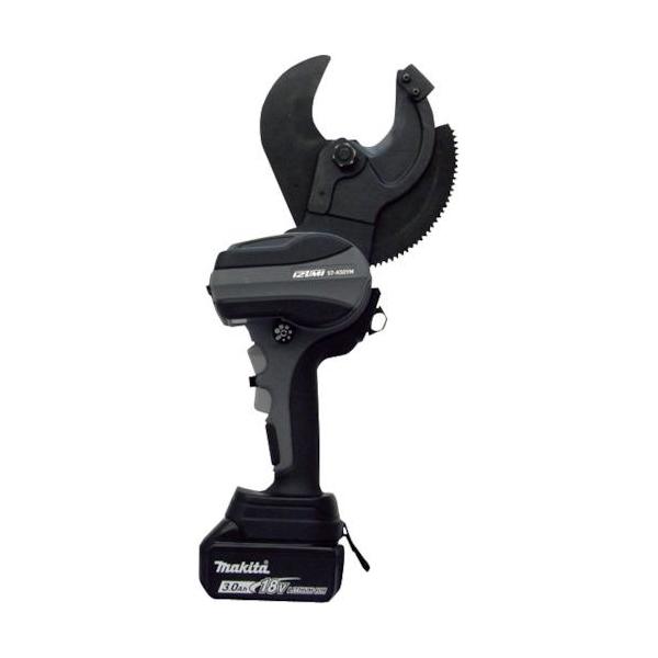 特長makita 18V バッテリ仕様単芯500mm?ケーブル切断切断完了時のオートリバース機能切断ケーブル径にあわせた戻り量調整機構作業部を照らすLEDライト安全性を考慮したロック付スイッチ金属製ストラップホール商品スペック仕様・規格品番...