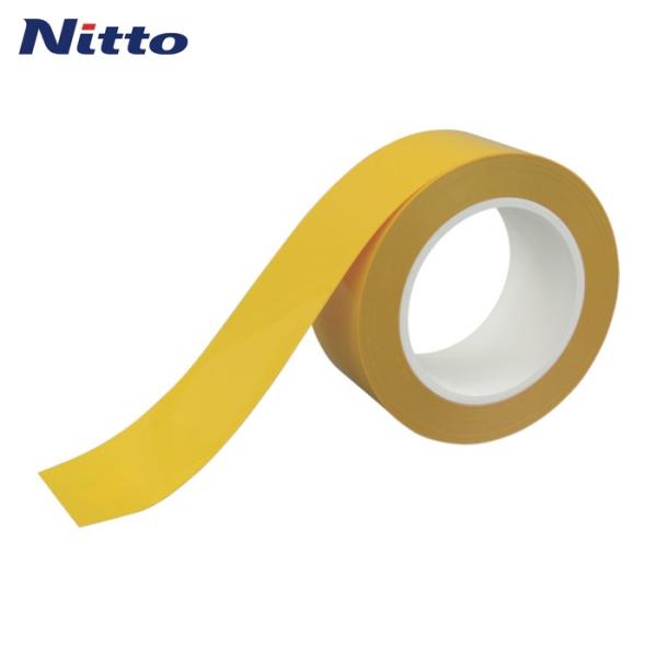 ニトムズ ラインテープ|特長:耐久性に優れ、環境に優しく、作業性も抜群のラインテープです。 クリーンルーム適用です。 丈夫なフィルムと強力な粘着剤で破れや剥がれが少なく、取り替え時期には、剥がしやすいテープです。