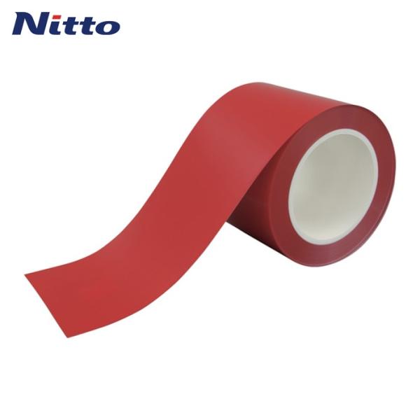 ニトムズ ラインテープ|特長:耐久性に優れ、環境にやさしく、作業性も抜群のラインテープです。 クリーンルーム適用です。 丈夫なフィルムと強力な粘着剤で破れや剥がれが少なく、取り替え時期には、剥がしやすいテープです。