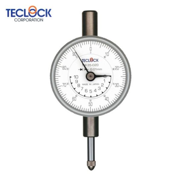 TECLOCK ダイヤルゲージ|特長:小型軽量、取り扱いが容易で高精度のため、長さの測定器として多分野で広範囲にわたって活用されています。