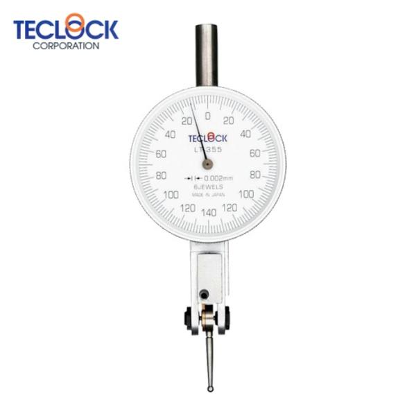 TECLOCK テストインジケータ|特長:切り替えレバーがないオートクラッチ機構により、測定方向が正逆自動切り替えします。 測定子・指針が非磁性体のため、磁気の影響を受けません。 測定子は220°円弧の角度にセットできます。