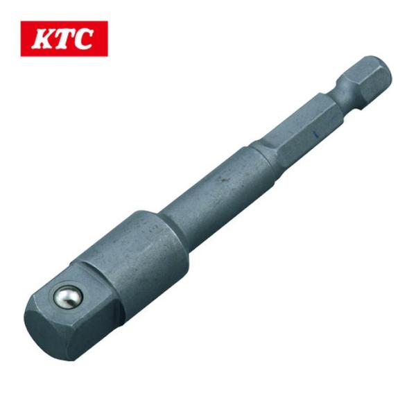 ・コードレスインパクトドライバ(JTAE115)で9.5sq.インパクトレンチ用ソケットを使うための、六角軸対辺1/4(6.35mm)→差込角9.5sq.の変換アダプタです。・差込角(mm):9.5・軸寸法(mm):6.35・全長(mm):...