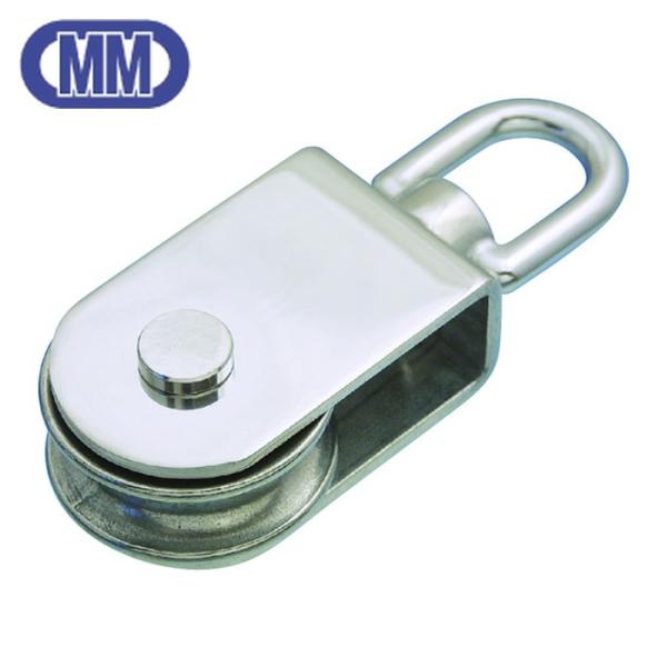 特長●アイの部分がスイベルになっているのでよじれません。用途●ロープを通し、荷物などの吊り上げ・引っ張り作業に。