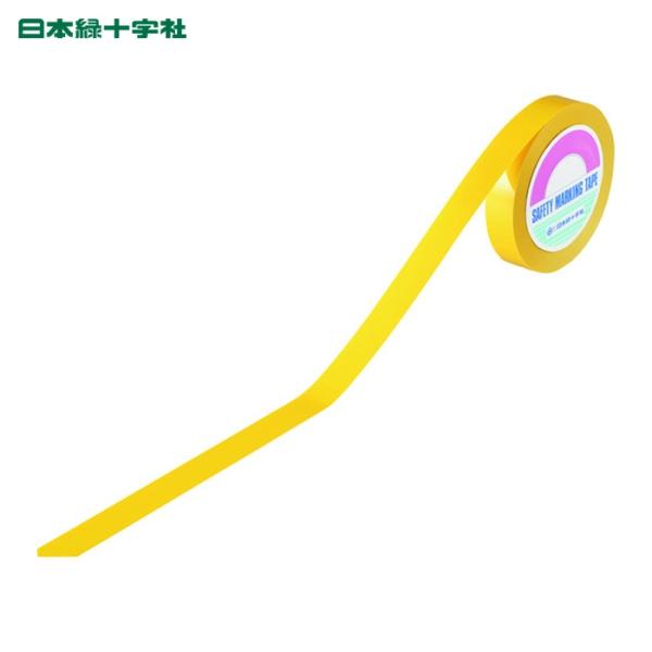 緑十字 ラインテープ|特長:これまでの区域標示用テープと異なりはがした後、ノリ跡が残りにくい再はく離タイプのラインテープです。 表面にポリエステル加工が施されており耐久性に優れています。 そのまま使えて保管にも便利な専用の箱に入っています。