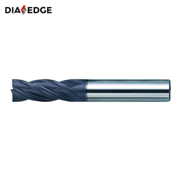 三菱K ハイススクエアエンドミル|特長:高級粉末ハイスの母材に、バイオレットコーティングを施しました。 従来のTiNコーティング品に比べて1。 5倍以上の長寿命です。