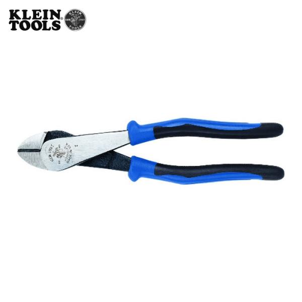 KLEIN ニッパ|特長:偏芯デザインにより軽い力で扱うことができます。 刃が短く角度が付いたデザインでワイヤを短く切断するのに適しています。 耐久性に優れた高周波焼き入れ切断刃を採用しています。
