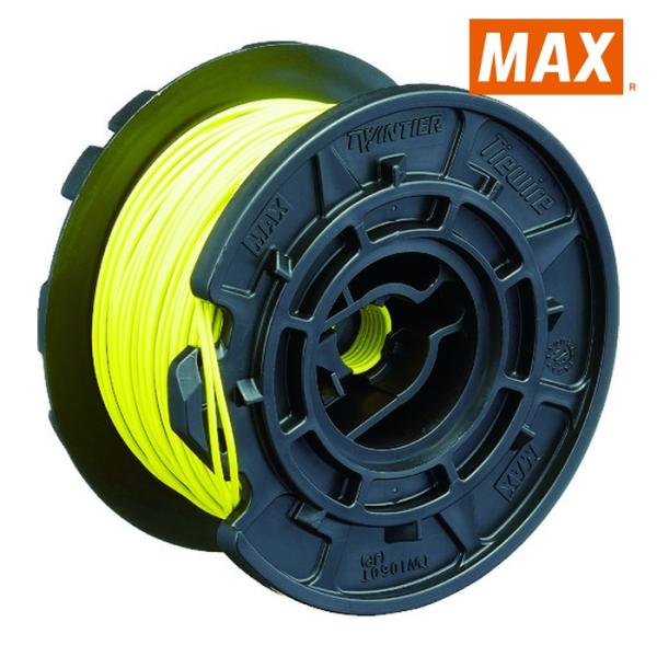 MAX 充電式鉄筋結束機用オプション|特長:鉄筋結束機用タイワイヤです。 藤岡工場に太陽光発電設備を新設し工場電力の約5%を賄っています。 (藤岡工場ではホッチキス針やタイワイヤを生産)。