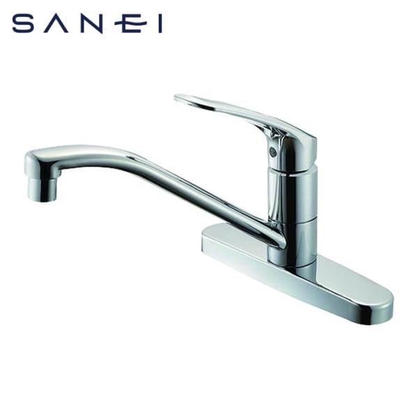 SANEI 混合栓|特長:今までよりもさらにエコ&amp;節約機能にこだわった+ECO(プラスエコ)シリーズです。 お湯の手前で「カチッ」とクリック感でお知らせするため、お湯の無駄づかいを抑止できます。