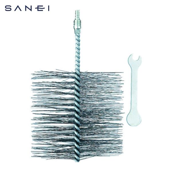 ・SANEI製パイプクリーナー(PR802、PR85、PR850)の先端に取り付けて使用します。・3Sは煙突掃除にも使用可能です。・排水パイプなどの掃除に。・適合機種:PR802・PR85・PR850・ブラシ径(mm):100・幅(mm):...