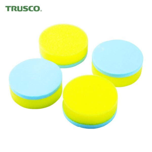 TRUSCO 洗車用ブラシ・スポンジ|特長:手になじむコンパクトな形状で、作業性に優れています。