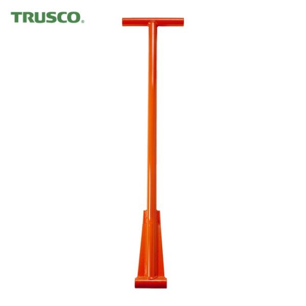 TRUSCO 運搬用コロ車用オプション|特長:オレンジローラーの方向転換が容易です。