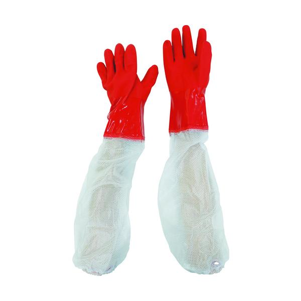 特長●腕カバーの付いた耐油手袋です。●腕カバー部分は裾部分にズレ落ち防止のゴムバンド仕様になっています。●油脂を使う作業で非常に柔らかく、長時間作業でも疲れにくく快適にお使いいただけます。用途●機械工業、造船業、水産業、自動車業など。