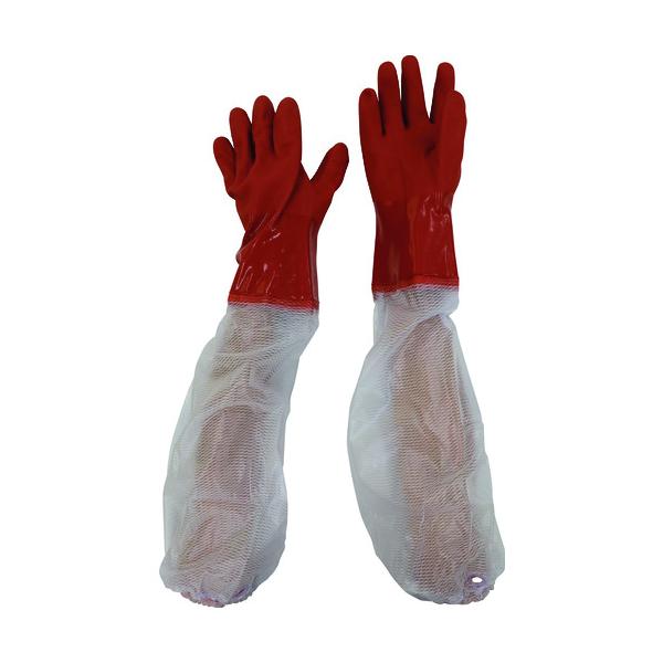 特長●腕カバーの付いた耐油手袋です。●腕カバー部分は裾部分にズレ落ち防止のゴムバンド仕様になっています。●油脂を使う作業で非常に柔らかく、長時間作業でも疲れにくく快適にお使いいただけます。用途●機械工業、造船業、水産業、自動車業など。