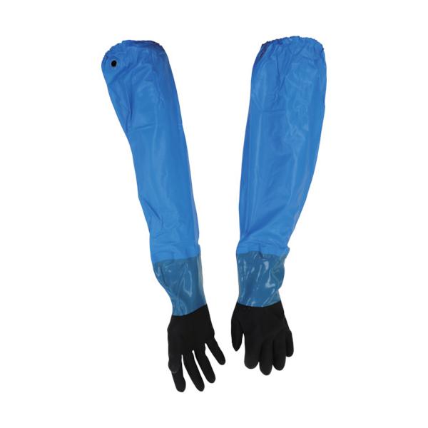 特長●ポリ塩化ビニールとニトリルゴムをブレンドすることで、フィット性、柔軟性、作業性、耐油性を併せ持ち、とろけるほどのしなやかさを実現した手袋です。●耐油性を強化しております。●腕カバー付きタイプになります。●日本製腕カバーは、寒くても硬く...