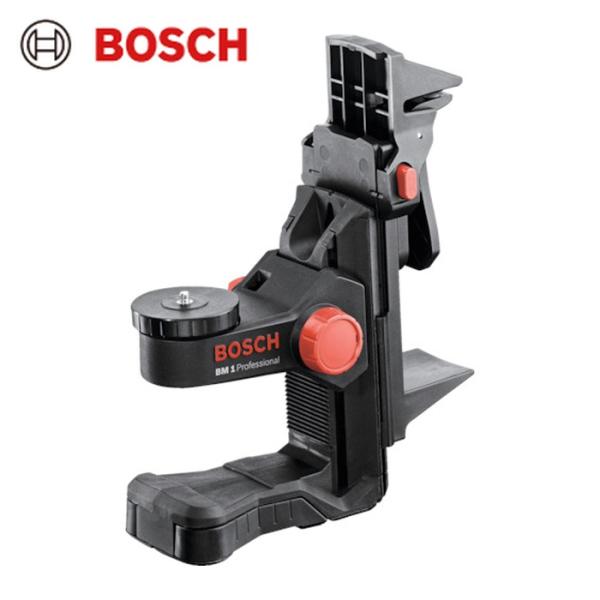 ボッシュ レーザー墨出器用オプション|特長:高さ調整が容易にできます。 背面に磁石が装着されていますので、H鋼などの鉄の柱や梁に取り付け可能です。