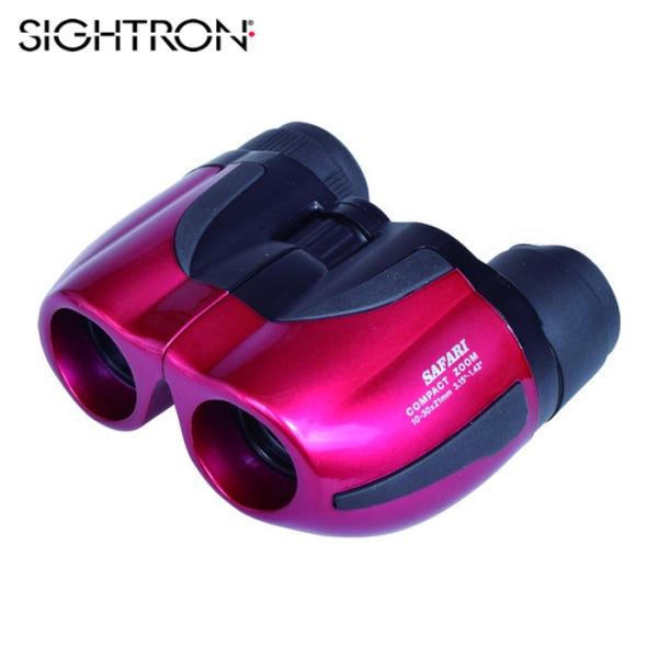 SIGHTRON 双眼鏡|特長:約200gの超軽量コンパクトボディの10~30倍ズーム双眼鏡です。 倍率は10倍~30倍まで無段階に調整可能で、その状況に応じて色々な倍率でお使い頂けます。 レンズにはコーティングを施しており、クリアな視界を...