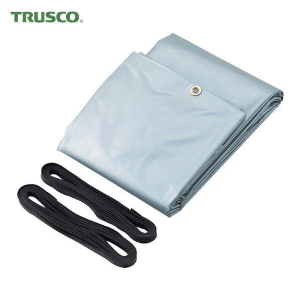 TRUSCO トラックシート|特長:ポリオレフィン製なのでエステル帆布に比べて軽量で持ち運びに便利です。 焼却処理時に発生する有毒ガス(ダイオキシン類)の発生を抑えています。