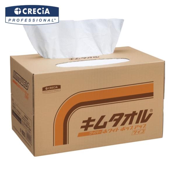 クレシア 紙・不織布ウエス|特長:4枚の紙が重なっているため優れた強度で、布と変わらない使用感です。 優れた吸収力です。 多量な汚れを素早く拭くのに最適なワイパーです。