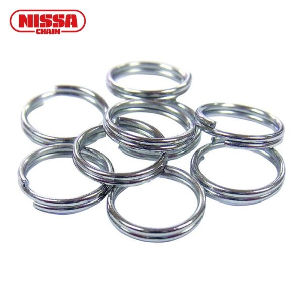 ニッサチェイン リング|特長:ベーシックなWリング、容易に取り外しが行えます。 水回りに最適なステンレス製です。