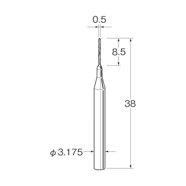 特長●超硬合金です。●切削性が良く耐久性が抜群です。●高速精密マイクロボール盤ＢＤＭ‐６６０、精密マイクロボール盤ＢＤＭ‐３００・ＢＤＭ‐３００Ｇを使用しますと精度の良い穴あけができます。用途●各種金属、プラスチックなどの小径穴あけ用。