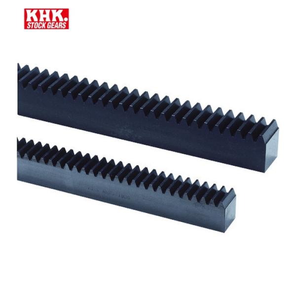 ・高強度で低価格な焼入れラックです。・歯面レーザー焼入れ品です。・動力伝達用歯車。・モジュール:2・全長(mm):2048.31・有効歯数:326・かみ合い高さh”(mm):23・歯幅b(mm):20・形状:RF・歯車精度:KHK R 00...