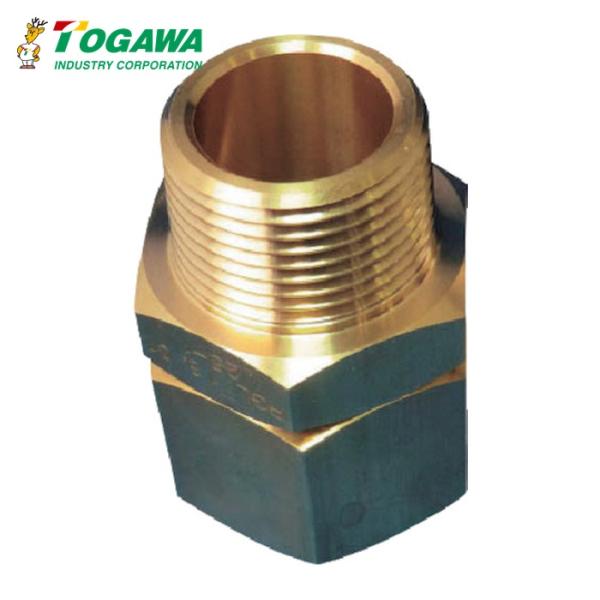 十川 工業用ホース|特長:MEGAサンブレーホースSBタイプ専用継手です。 漏れず、抜けず、外れず安心して使用できます。