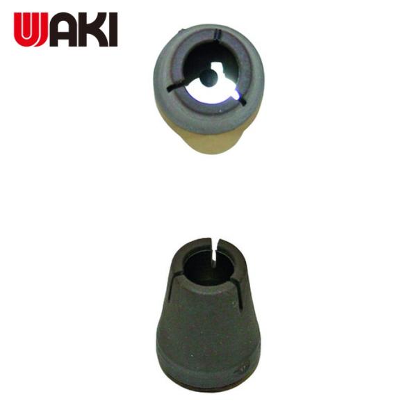 WAKI イス用クッション|特長:細いイス脚とナナメ脚にも対応します。 底面がフェルトになっているので、床面の傷や音防止の効果があります。 取付範囲の広いフレキシブルなキャップなので、取付範囲内であれば柔軟に取付できます。