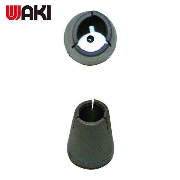 WAKI イス用クッション|特長:細いイス脚とナナメ脚にも対応します。 底面がフェルトになっているので、床面の傷や音防止の効果があります。 取付範囲の広いフレキシブルなキャップなので、取付範囲内であれば柔軟に取付できます。