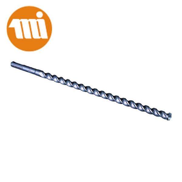 ミヤナガ コンクリートドリル(SDSplusシャンク)|特長:コンクリート、ブロック、モルタル、石材、デッキプレート+コンクリートなどへの穴あけ作業に適しています。 対鉄筋性能、位置決め性能が向上しました。 デッキプレートを貫通します。