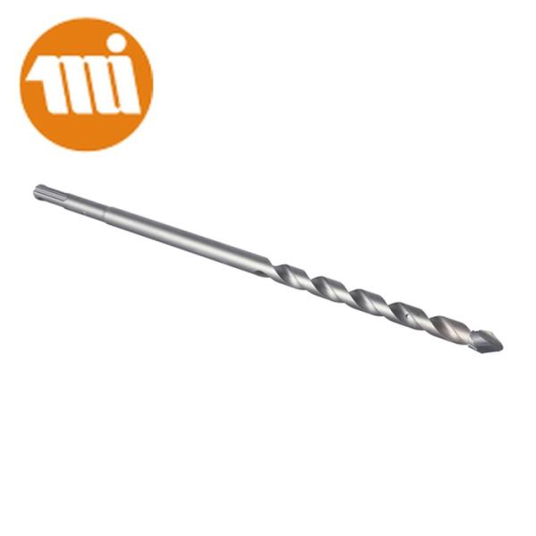 ミヤナガ コンクリートドリル(ストレートシャンク)|特長:特殊形状の超硬チップ採用で、窯業系・金属系サイディングや木材にもスムーズな切れ味です。 刃先が鋭角になっており、位置決めが簡単です。