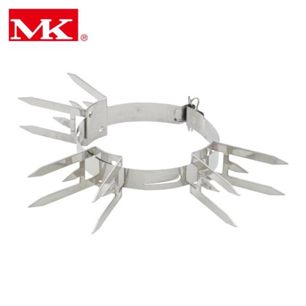 MK 有刺鉄線|特長:軽量で取り付けやすいです。 小型で景観を損ないません。