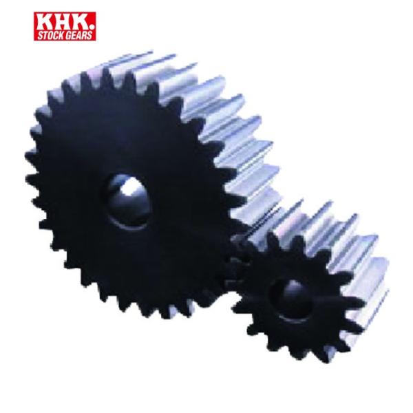 KHK 平歯車|特長:SSG歯研平歯車のボス部をカットして、軽量化したべタ形状の平歯車です。 歯面高周波焼入れ品です。