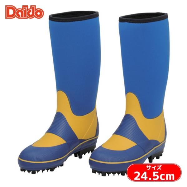 大同石油 長靴(先芯なし)|特長:ネオプレンを全面に採用してるので、高い防寒性と保温性を実現してます。 伸縮性があるので足首やふくらはぎにジャストフィットします。 職人手作りの日本製・完全国内生産です。