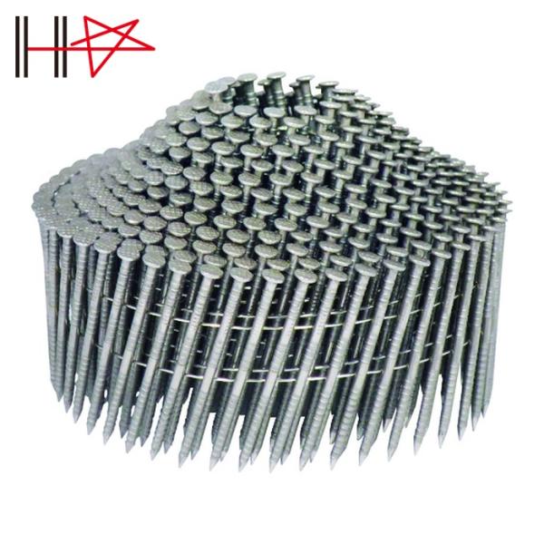 DAIDOHANT 仕上げ釘|特長:リングにすることで引抜強度がアップしています。 錆に強いステンレス製です。