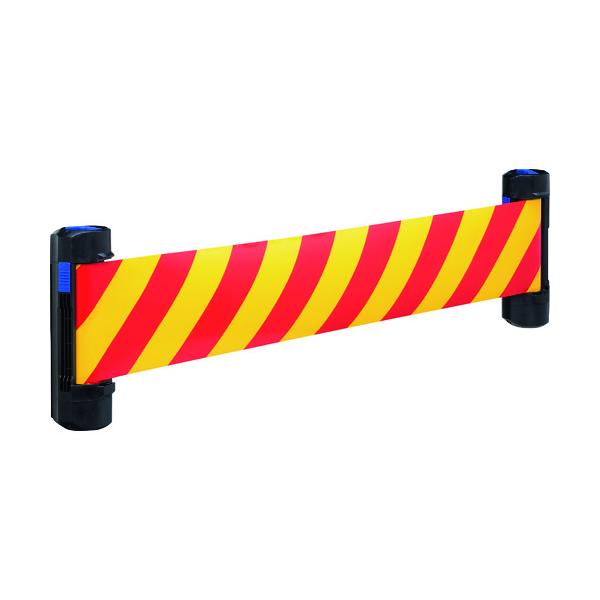 特長●120mmの幅広シートで10mのシートを張り出しできます。●増し締めハンドル付きで、シートをピンと張れます。●継ぎ目の無い10mロングシートです。●マグネット付きなので鉄面に簡単に取り付けできます。用途●間口の広い工場、倉庫での立入規...